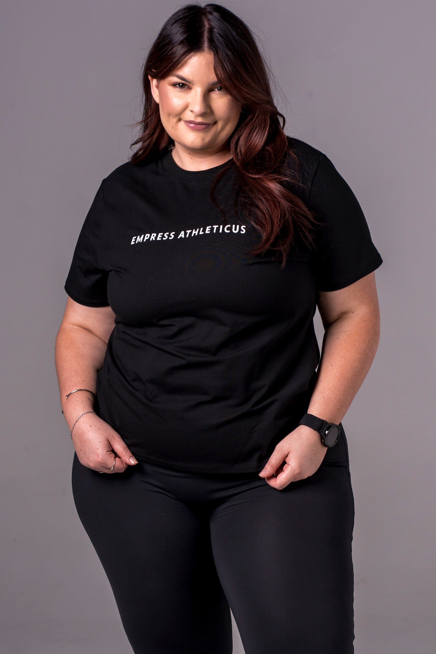 Black Basic Tee | Comfortable | Loose Fit | Empress