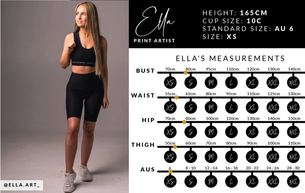 Sizing Chart | Size Guide | Remember You Are Beautiful | Empress