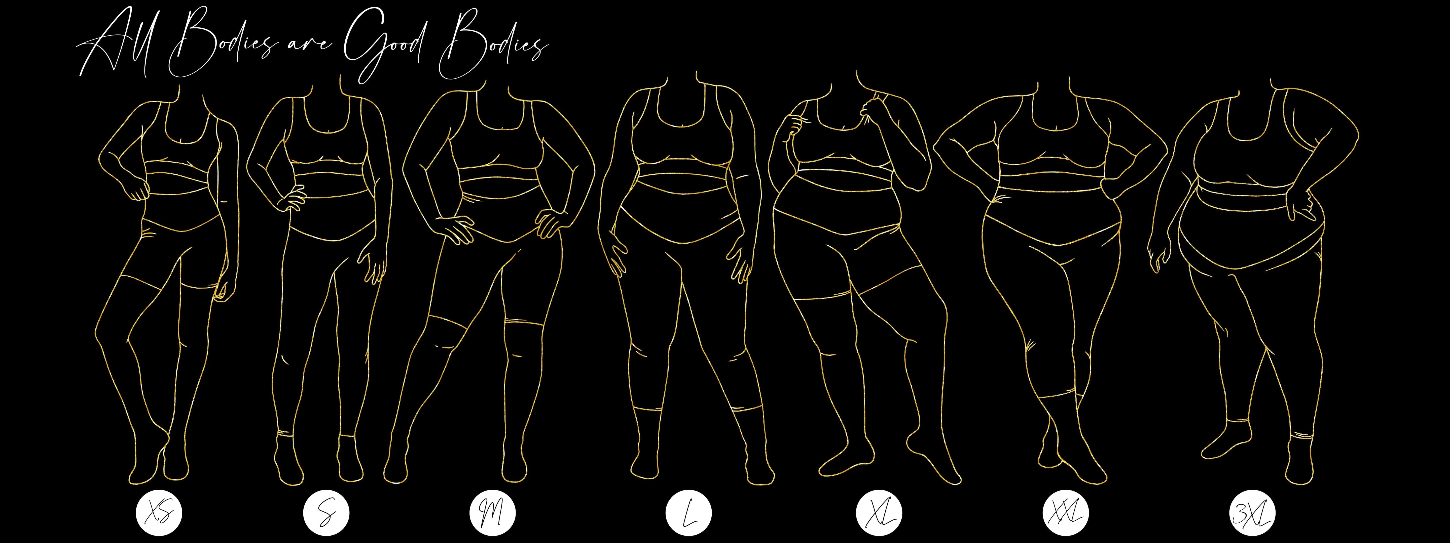 Realistic Female Body Type Chart